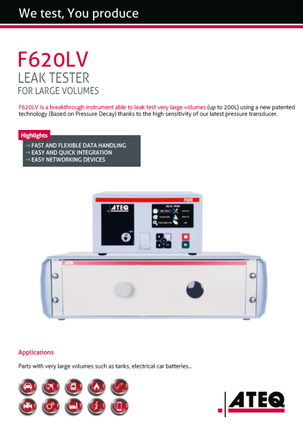 Brochures & Manuels appareils de détection fuites ATEQ | ATEQ.fr